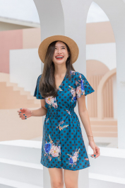 Katherine Ana Navy Dress