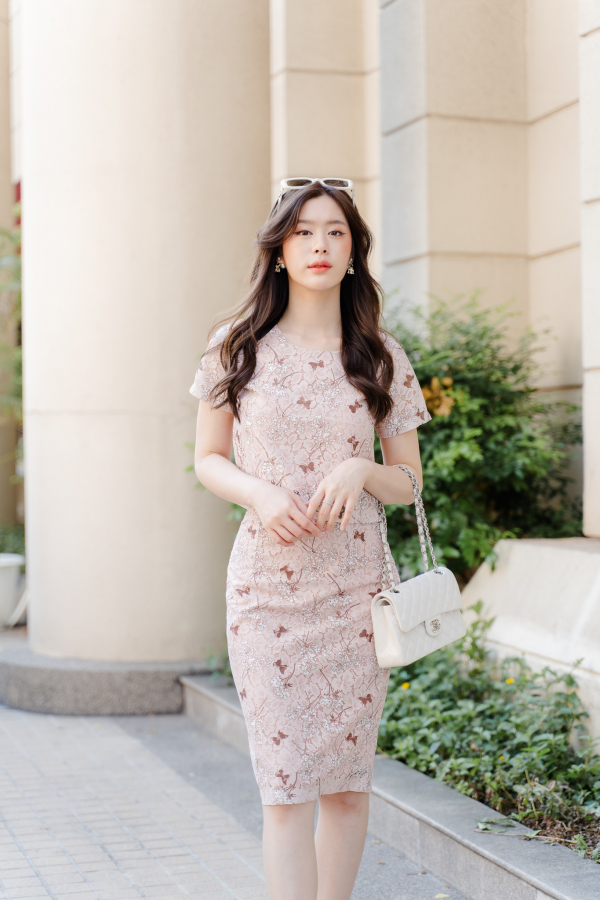 Ellie Brooke Beige Set