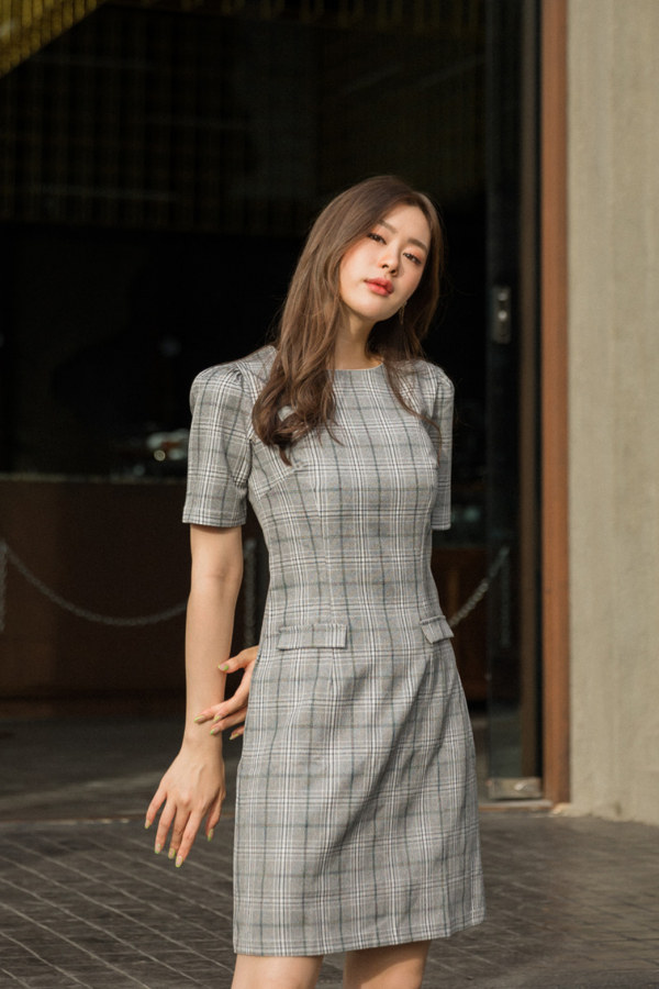 Gina Tweed Finley Grey Dress