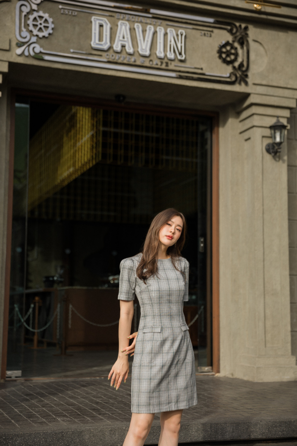 Gina Tweed Finley Grey Dress