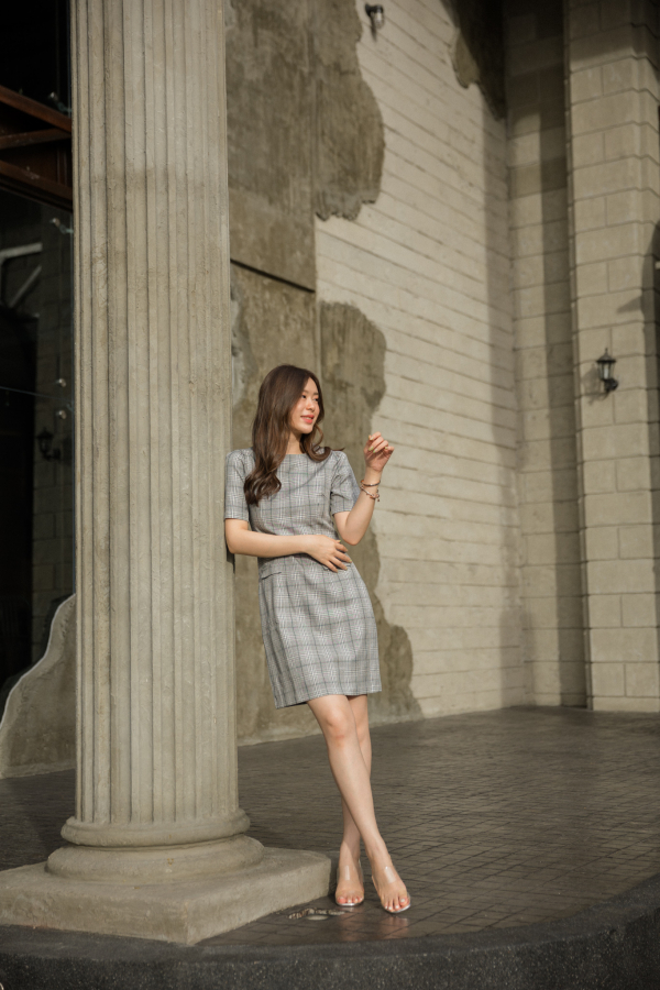 Gina Tweed Finley Grey Dress