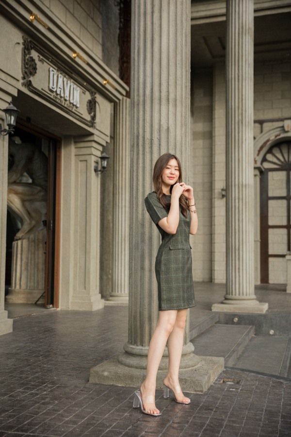 Gina Tweed Finley Green Dress