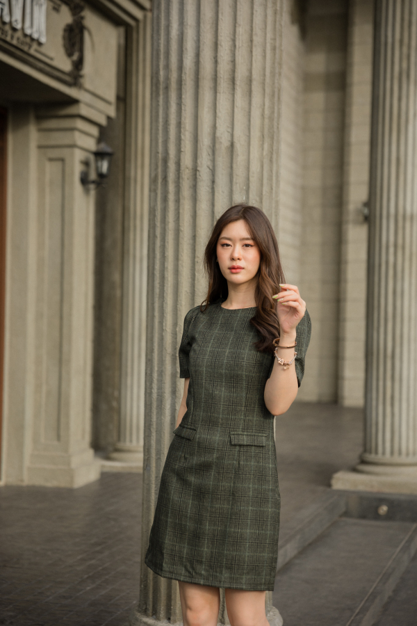 Gina Tweed Finley Green Dress