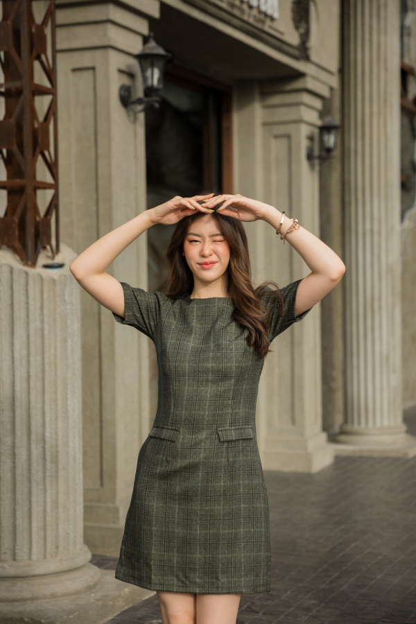 Gina Tweed Finley Green Dress