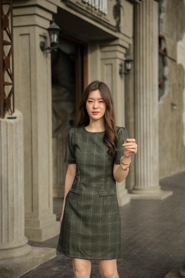 Gina Tweed Finley Green Dress