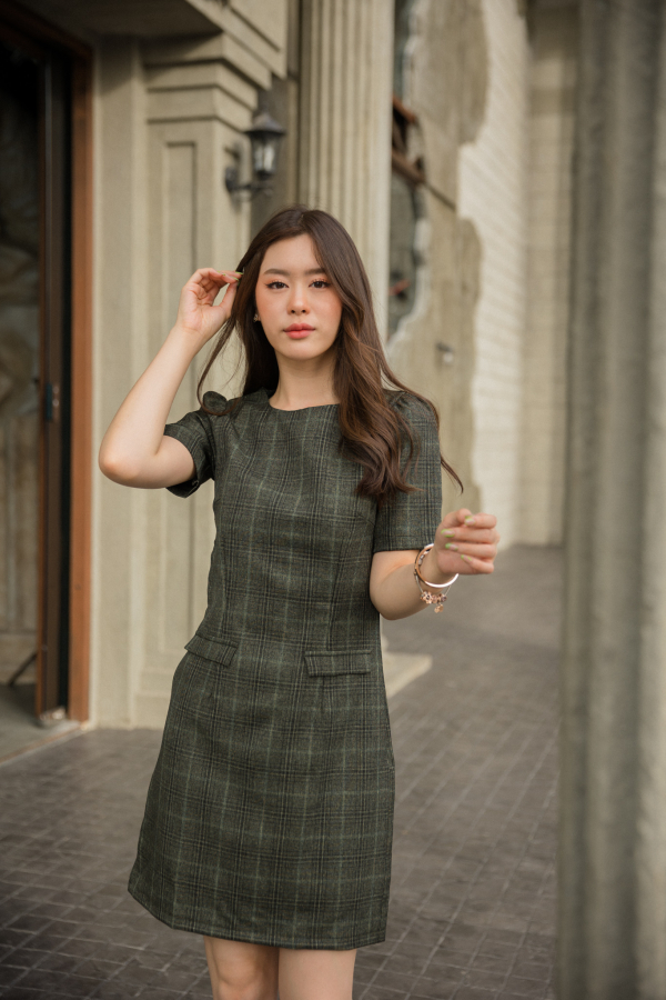 Gina Tweed Finley Green Dress